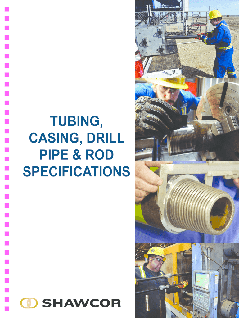 Fillable Online tubing, casing, drill pipe & rod specifications ...