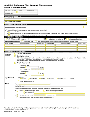 Fillable Online Qualified Retirement Plan Account Disbursement ...