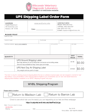 Fillable Online Instructions for Small Mailer with U.S. Mail or UPS Delivery ... Fax Email Print ...