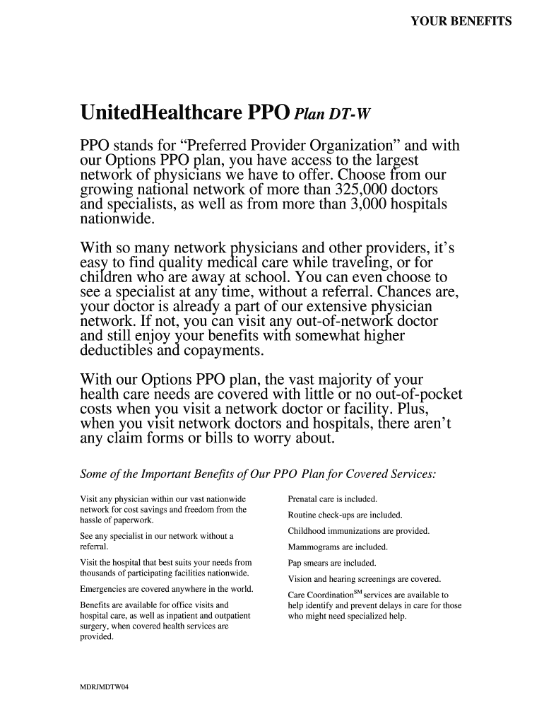 Fillable Online What is a PPO? Understand More About PPO Insurance ...