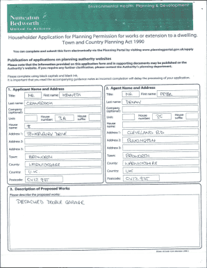 Fillable Online Planning application forms and checklists - Liverpool ...