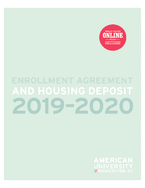 Fillable Online AND HOUSING DEPOSIT Fax Email Print - pdfFiller