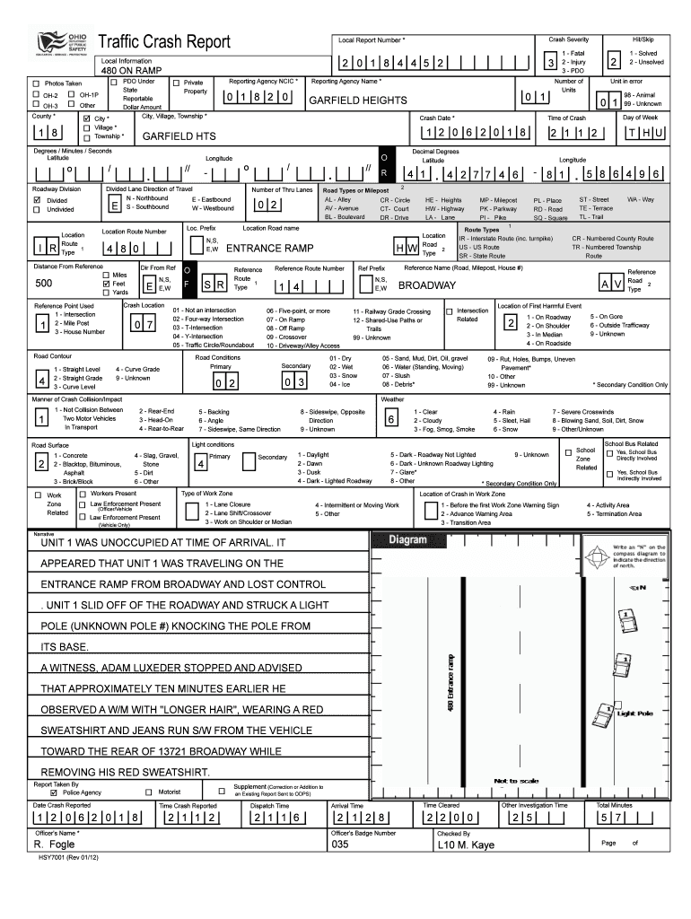 Fillable Online ud-10 traffic crash report most common errors - State ...