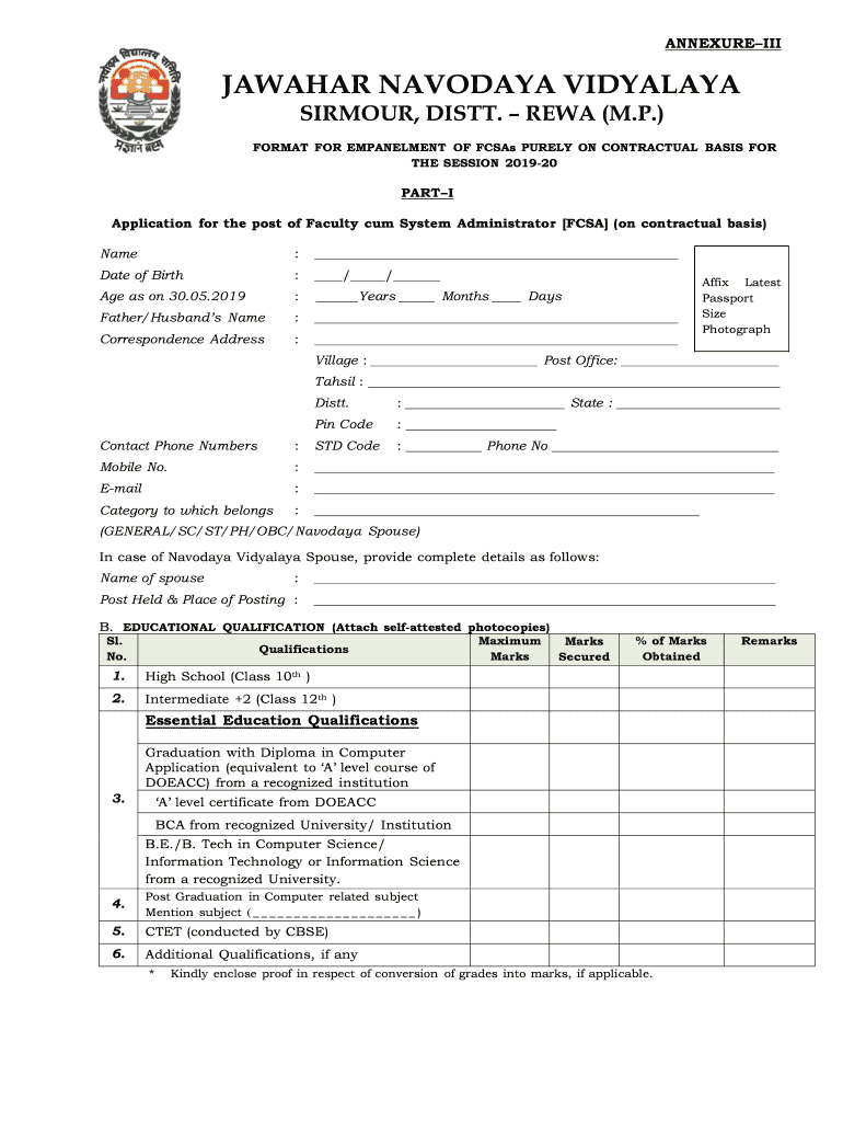 Fillable Online Notification, Application Form & Eligible Criteria ...