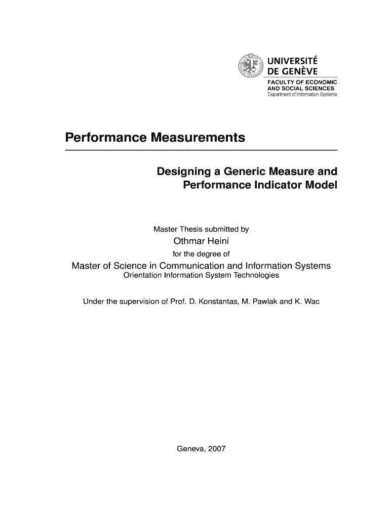 Fillable Online Designing a Generic Measure and Fax Email Print - pdfFiller