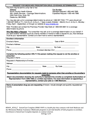 Fillable Online Coverage Determination Request Form - WPS Health ...