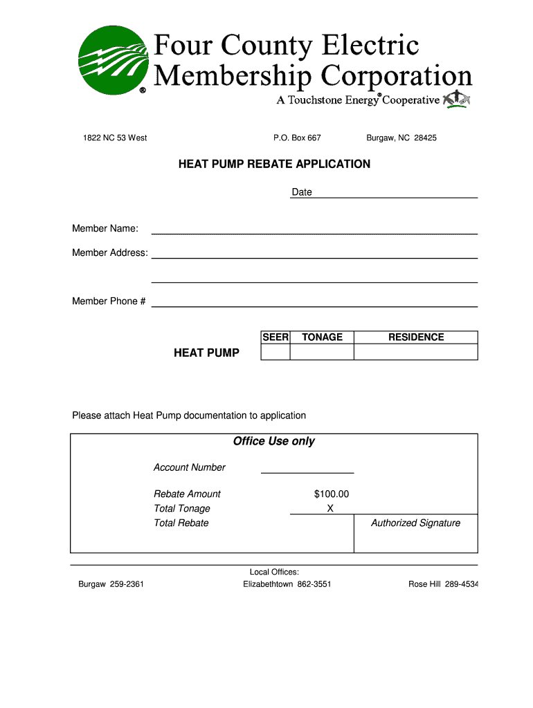 Fillable Online HP Rebate Form-Example.xls Fax Email Print - pdfFiller