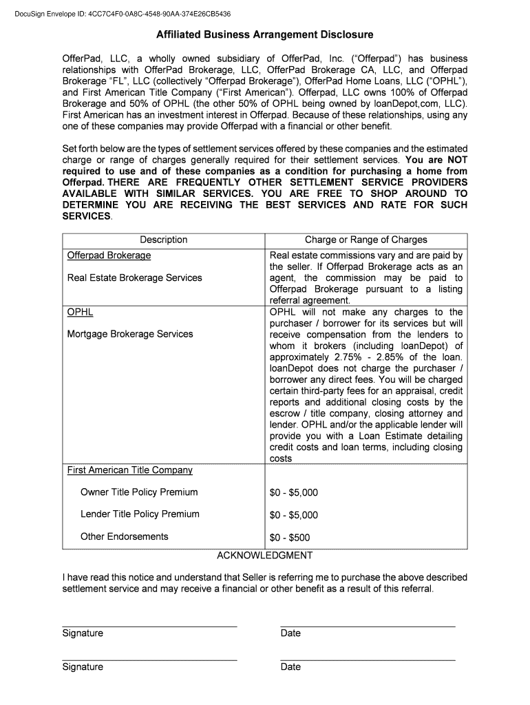 Fillable Online DocuSign Envelope ID: 4CC7C4F0-0A8C-4548-90AA ...