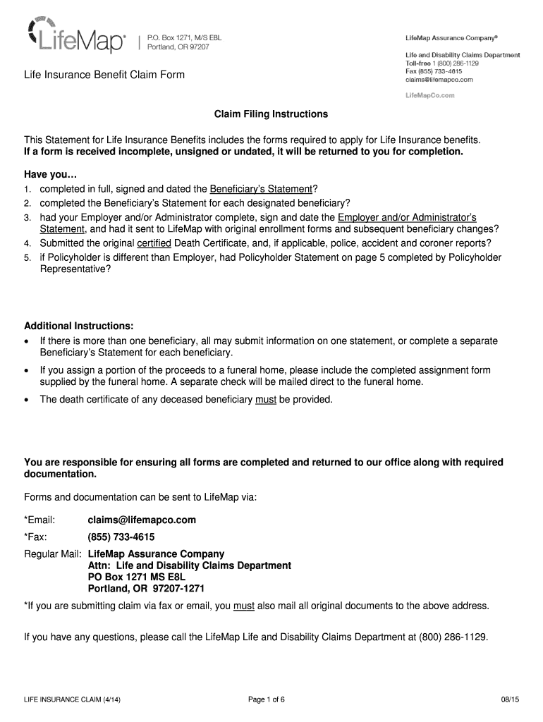 Fillable Online Unum Provident Claim Form Fax Email Print - pdfFiller