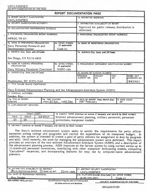 Fillable Online Standardized Methodology for Making Classification ...