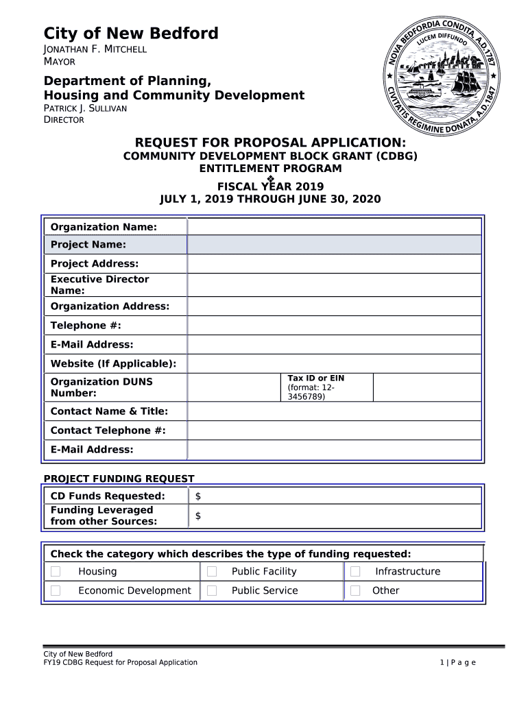 FY17 CDBG Request for Proposal Application - City of New ... Doc ...