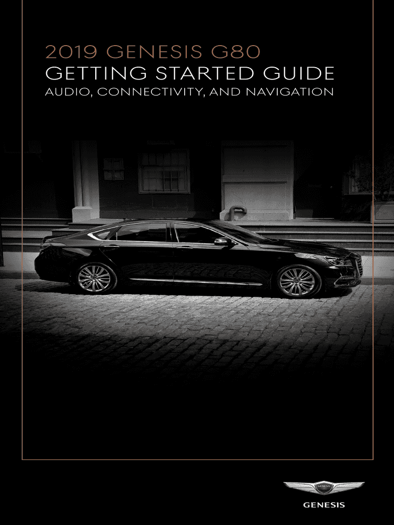 Fillable Online genesis g80 quick start guide - Genesis Owners Homepage ...