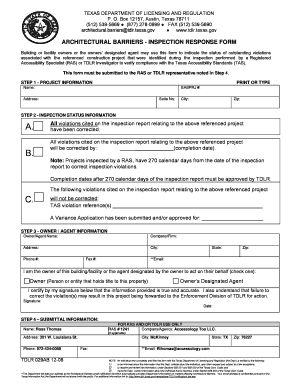 Fillable Online Request for Inspection form - Texas Department of ...