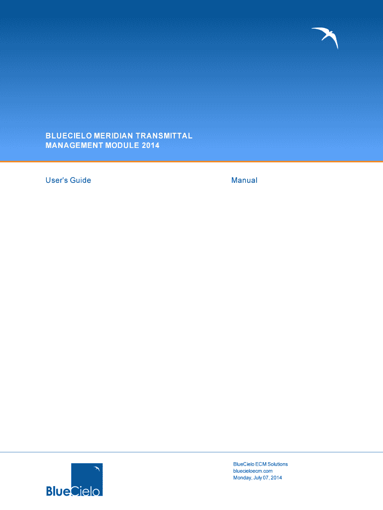 Fillable Online BLUECIELO MERIDIAN ASSET MANAGEMENT MODULE ... Fax ...