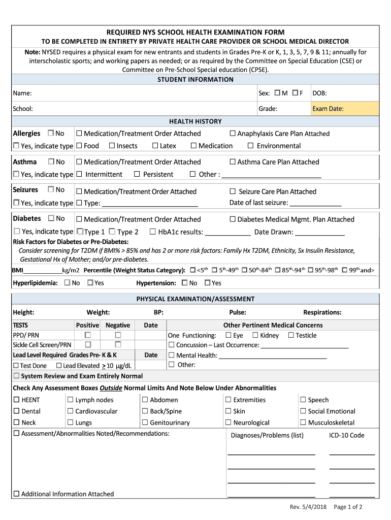 Fillable Online Student Residency Questionnaire - Bethlehem Central School ... Fax Email Print ...