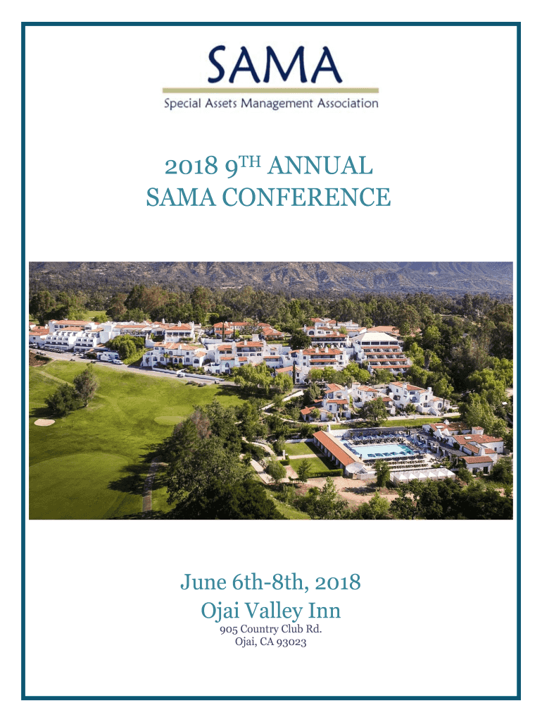 Fillable Online Special Assets Management Association: Welcome Fax ...