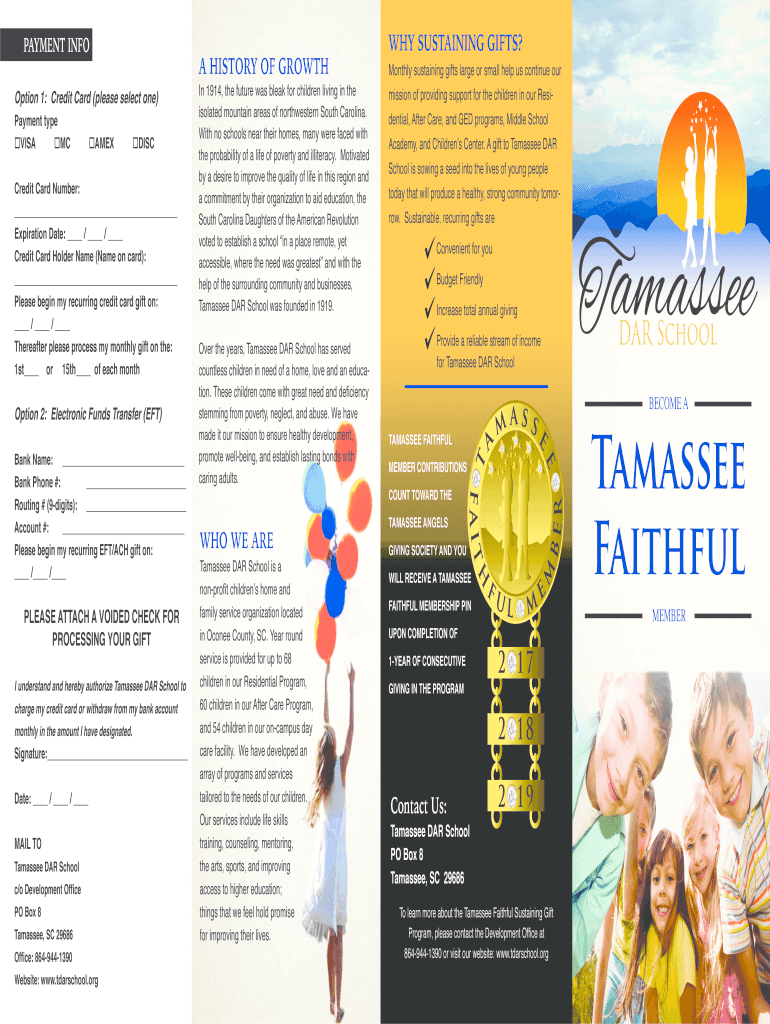 Fillable Online Option 1: Credit Card (please select one) Fax Email ...