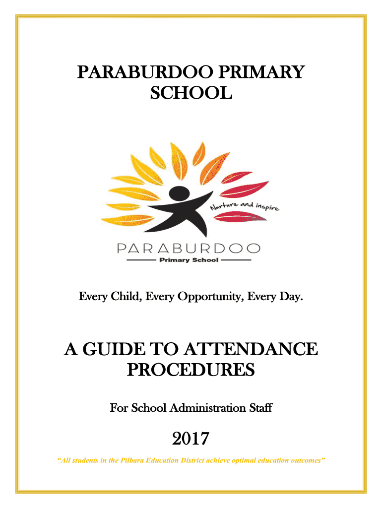 Fillable Online PARABURDOO PRIMARY SCHOOL - Department of Education Fax ...
