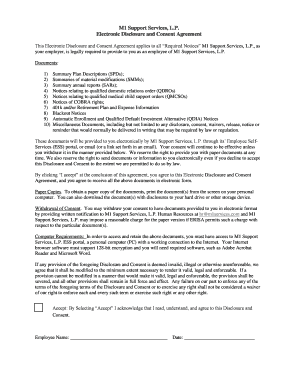 Fillable Online M1 Support Services, L.P. Electronic Disclosure and ...