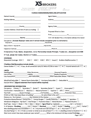 Fillable Online Homeowners Insurance: Get a Quote - State Farm Fax ...