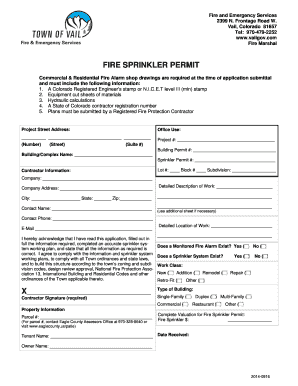 Fillable Online Fire Alarm Systems Permit Packet. City of Greer Fire Department Fax Email Print ...