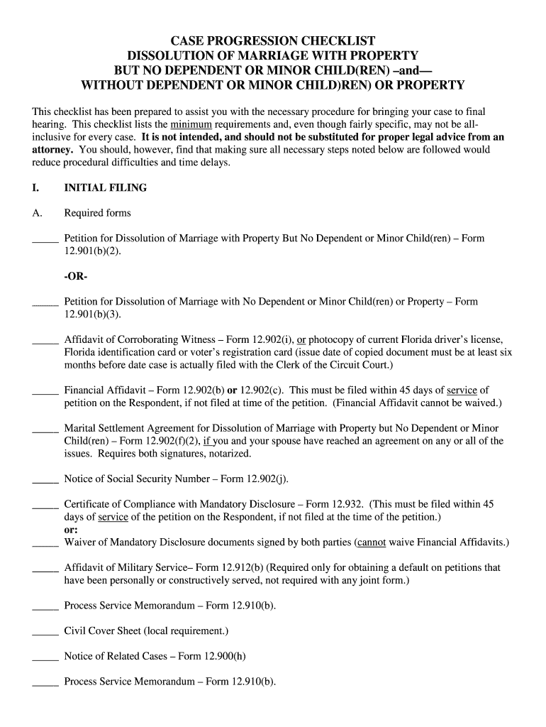 Fillable Online DOCUMENT CHECKLIST and FORMS BUNDLE COVER SHEET Fax ...