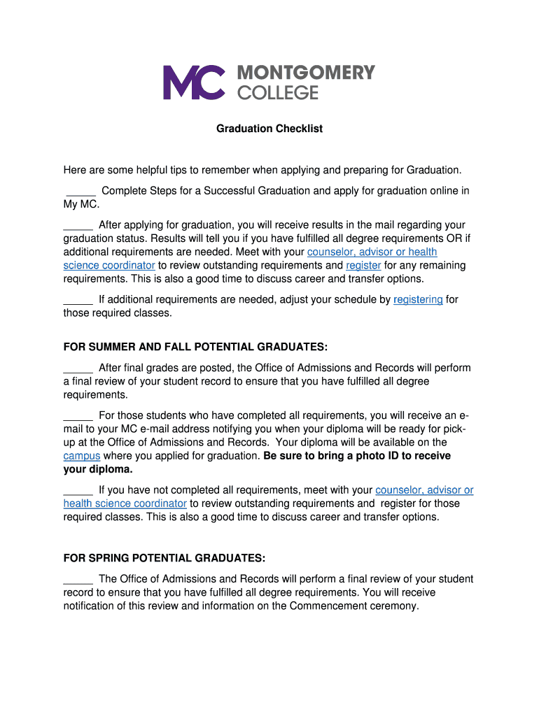 Fillable Online Application for Graduation - University of Cincinnati ...