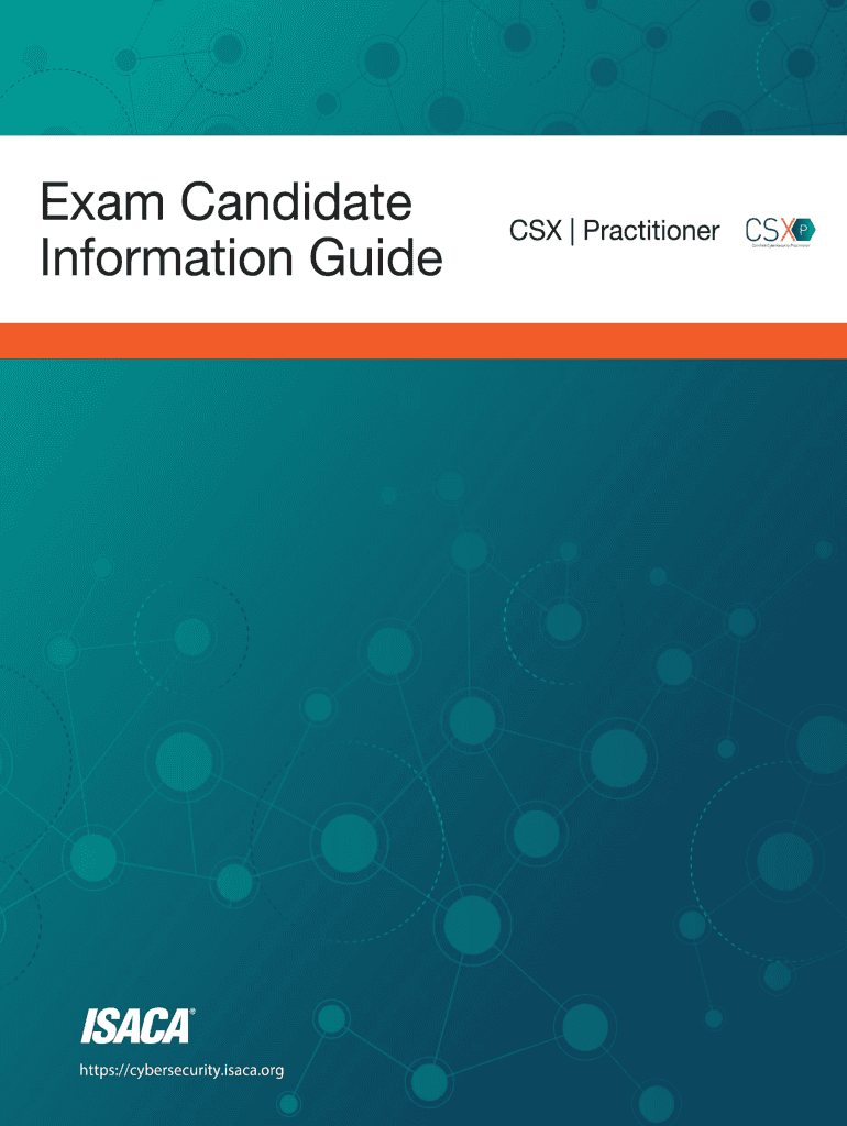 Fillable Online Cybersecurity Fundamentals Certificate Exam Guide ...