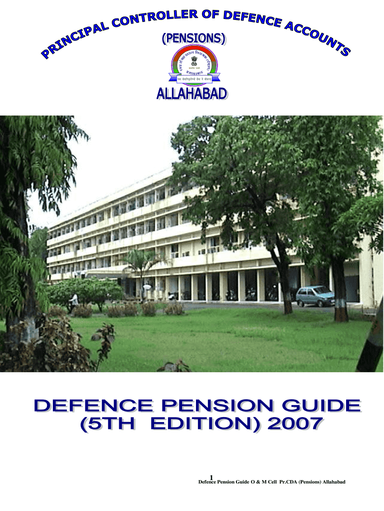 Office Of The Principal Controller Of Defence Accounts Pension ...