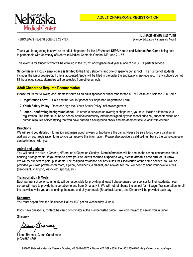 Fillable Online Applying for a SEPA GrantScience Education Partnership ...