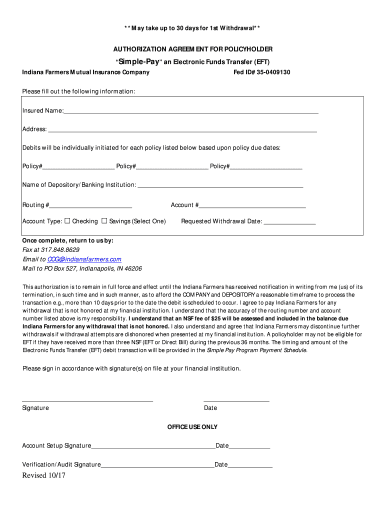 Fillable Online Claim CenterIndiana Farmers Insurance Fax Email Print ...