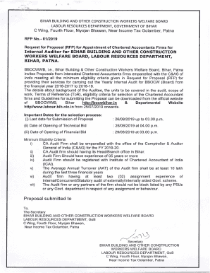 Bocw Patna - Fill Online, Printable, Fillable, Blank | pdfFiller