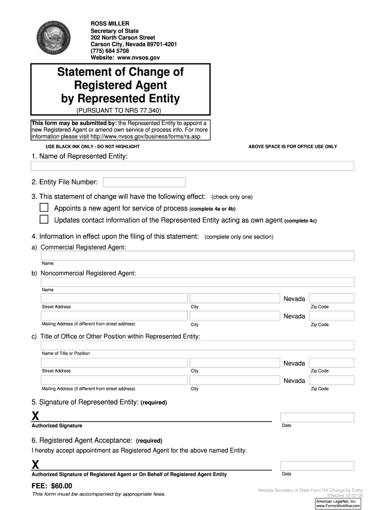 Fillable Online Justia :: Statement Of Change By Noncommercial ...
