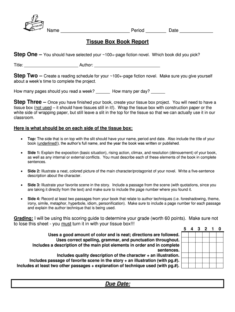 Fillable Online How to Write a Book Report: Step-by-Step Writing Guide ...