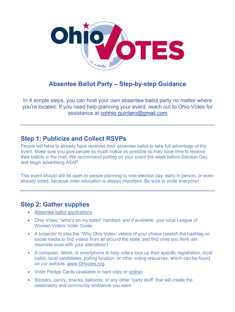 Fillable Online ALL YOU NEED TO KNOW ABOUT ABSENTEE BALLOTS Fax Email ...