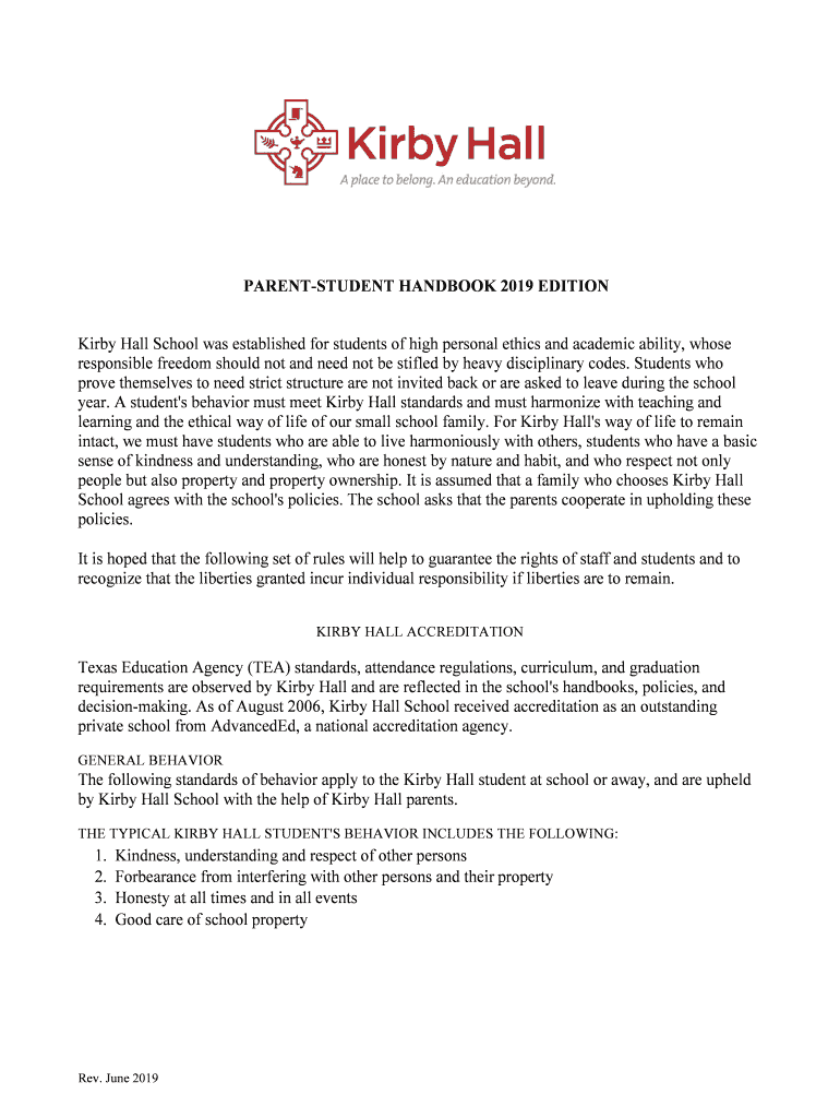 Fillable Online Guidelines for Staff/Student Interactions - Kirby ...