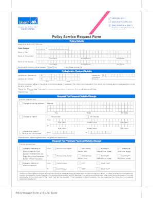 Fillable Online POS Policy Request form Fax Email Print - pdfFiller