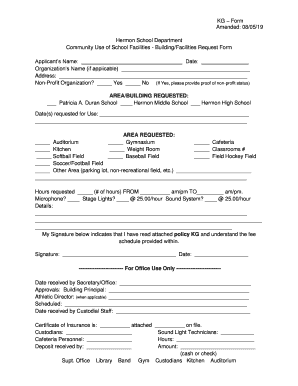 Fillable Online KG Form Fax Email Print - pdfFiller