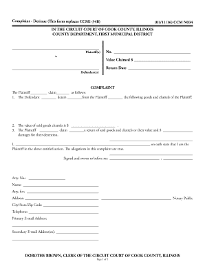 Fillable Online Record Search Request Form - Dorothy Brown Fax Email ...