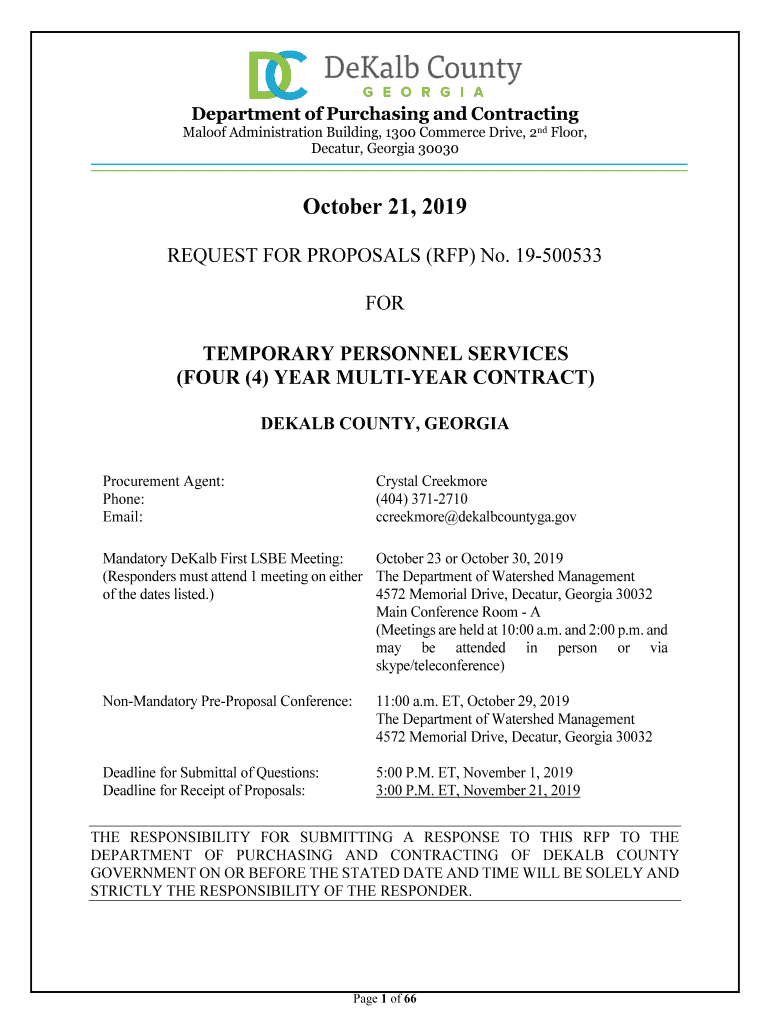 Fillable Online (FOUR (4) YEAR MULTI-YEAR CONTRACT) Fax Email Print ...