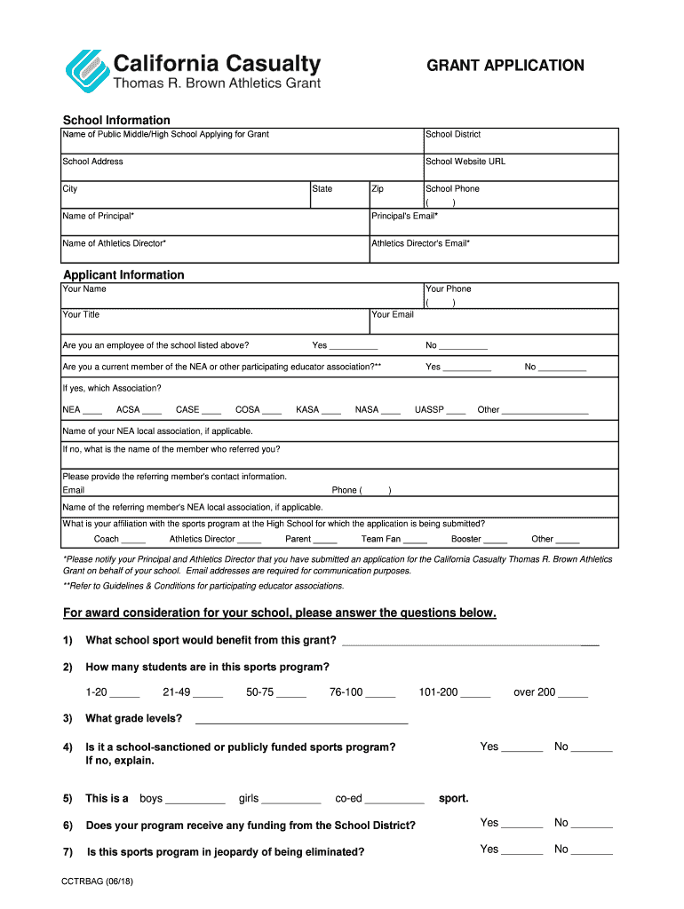 Fillable Online (TRB logo here) GRANT APPLICATION Fax Email Print ...