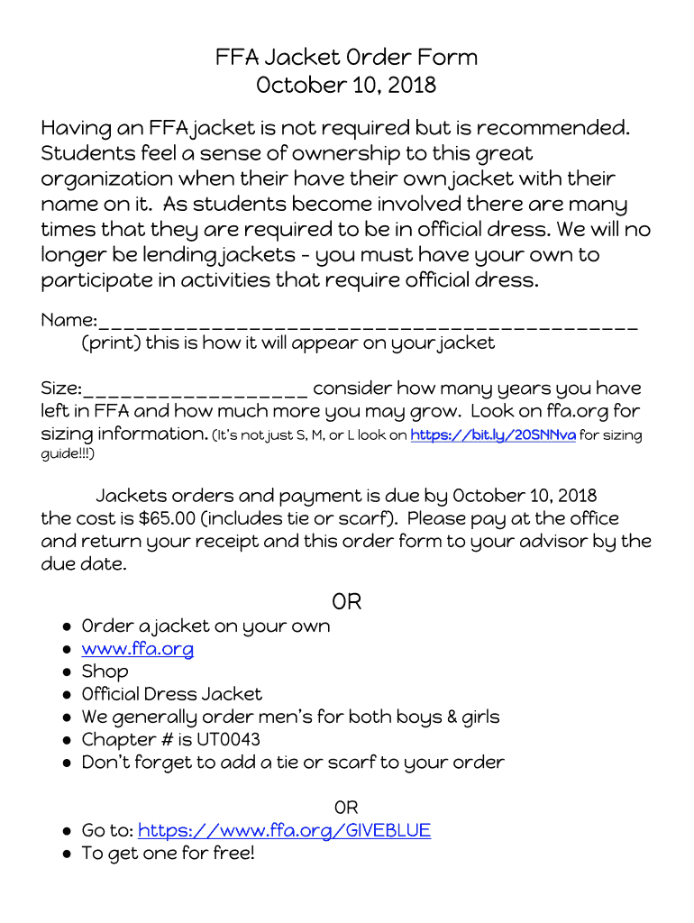 Fillable Online Official FFA Manual - English by National FFA Organization ... Fax Email Print ...