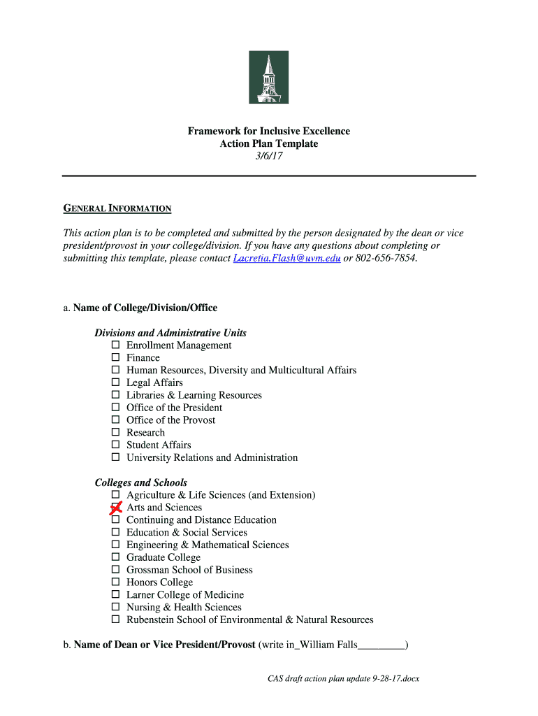 Fillable Online Equity, Diversity, and Inclusion Action PlanOffice of ...