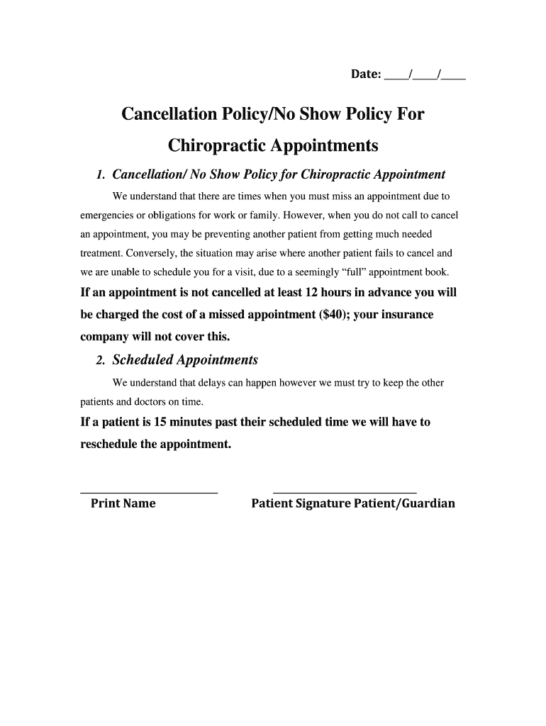 Cancellation Policy Template Fill Out Sign Online DocHub Cancellation Policy Template Fill Out Sign Online DocHub