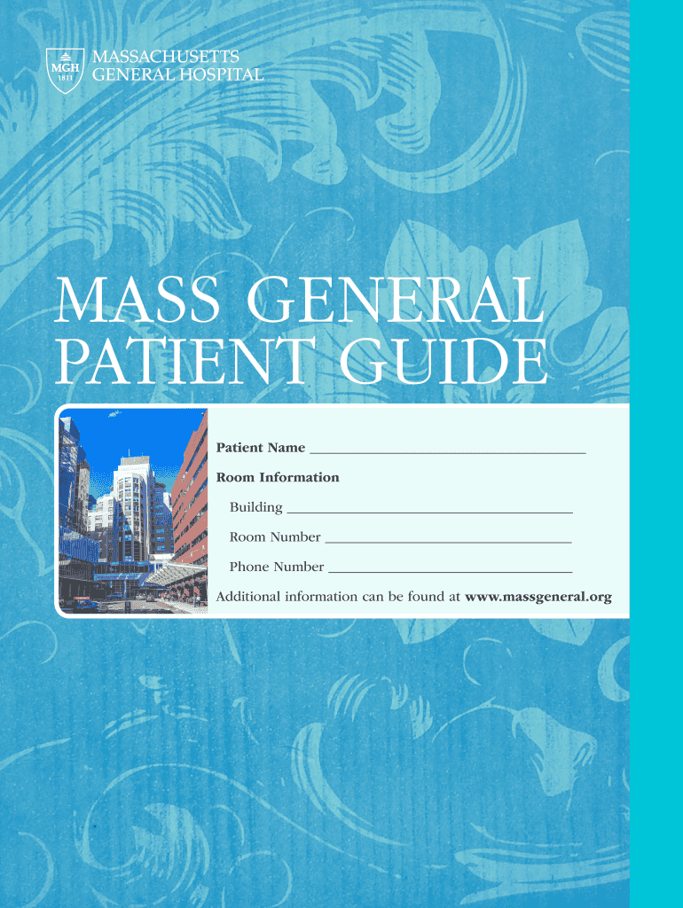 Fillable Online mass general patient guide - Massachusetts General ...