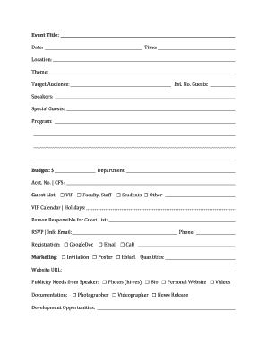 Fillable Online Event-Template.docx Fax Email Print - pdfFiller