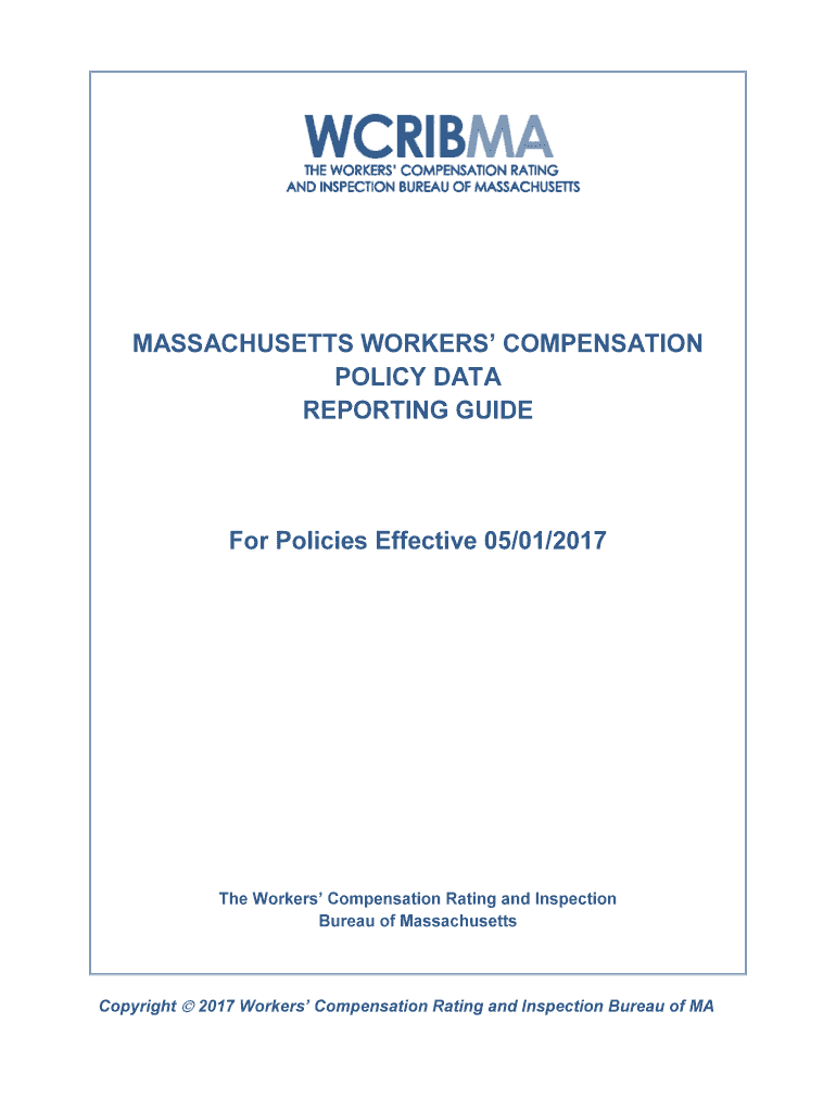 Fillable Online Mass. Workers Compensation Rating & Inspection Bureau ...