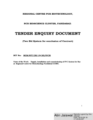 Fillable Online (Two Bid System for conclusion of Contract) Fax Email ...