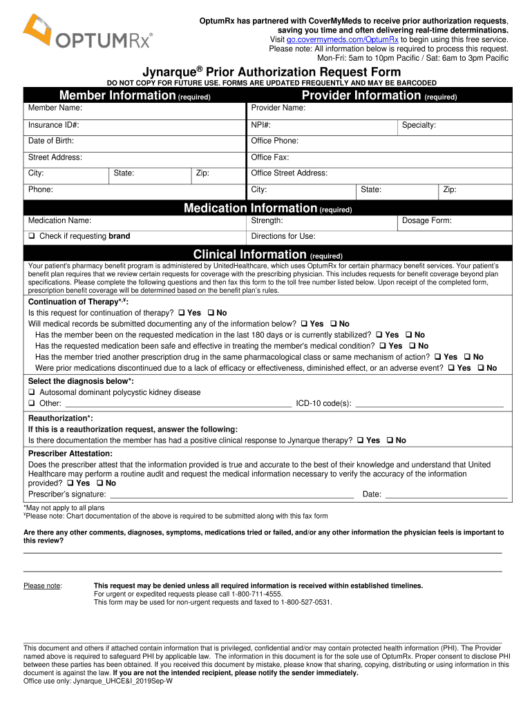Fillable Online Mayzent Prior Authorization Request Form (Page 1 of 2 ...