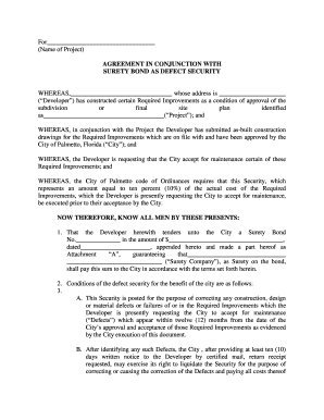 Fillable Online AGREEMENT IN CONJUNCTION WITH Fax Email Print - pdfFiller